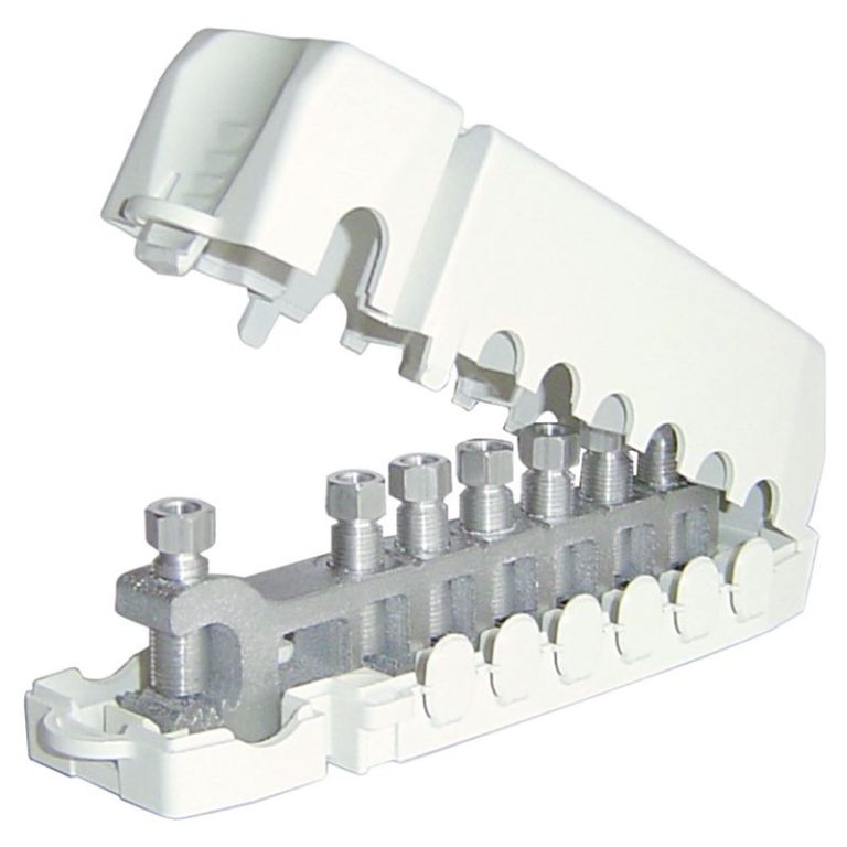 The earth distributor is used to connect floor earths between ...