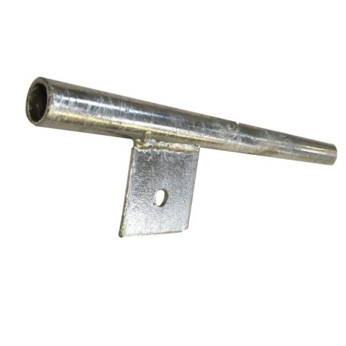 This galvanised steel earth rod is used for the power networks earth ...