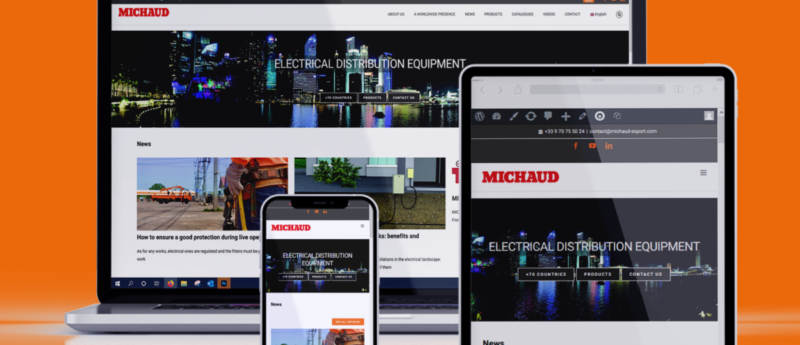 Michaud Export: distribution électrique, accessoires de lignes basse tension
